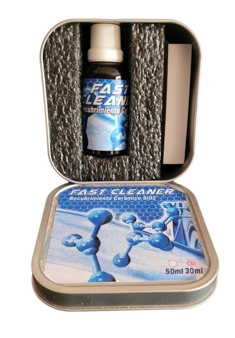Fast Cleaner, Recubrimiento Cerámico 9H , 30 ml | Metal Car